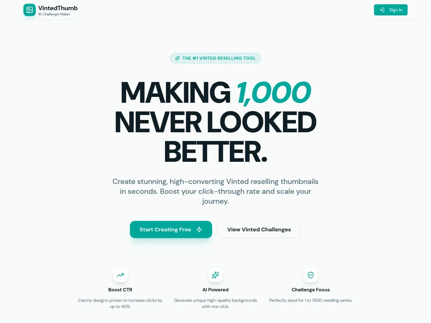 Vinted 1K Thumbnail Maker