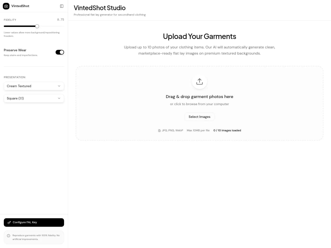 VintedShot AI Studio