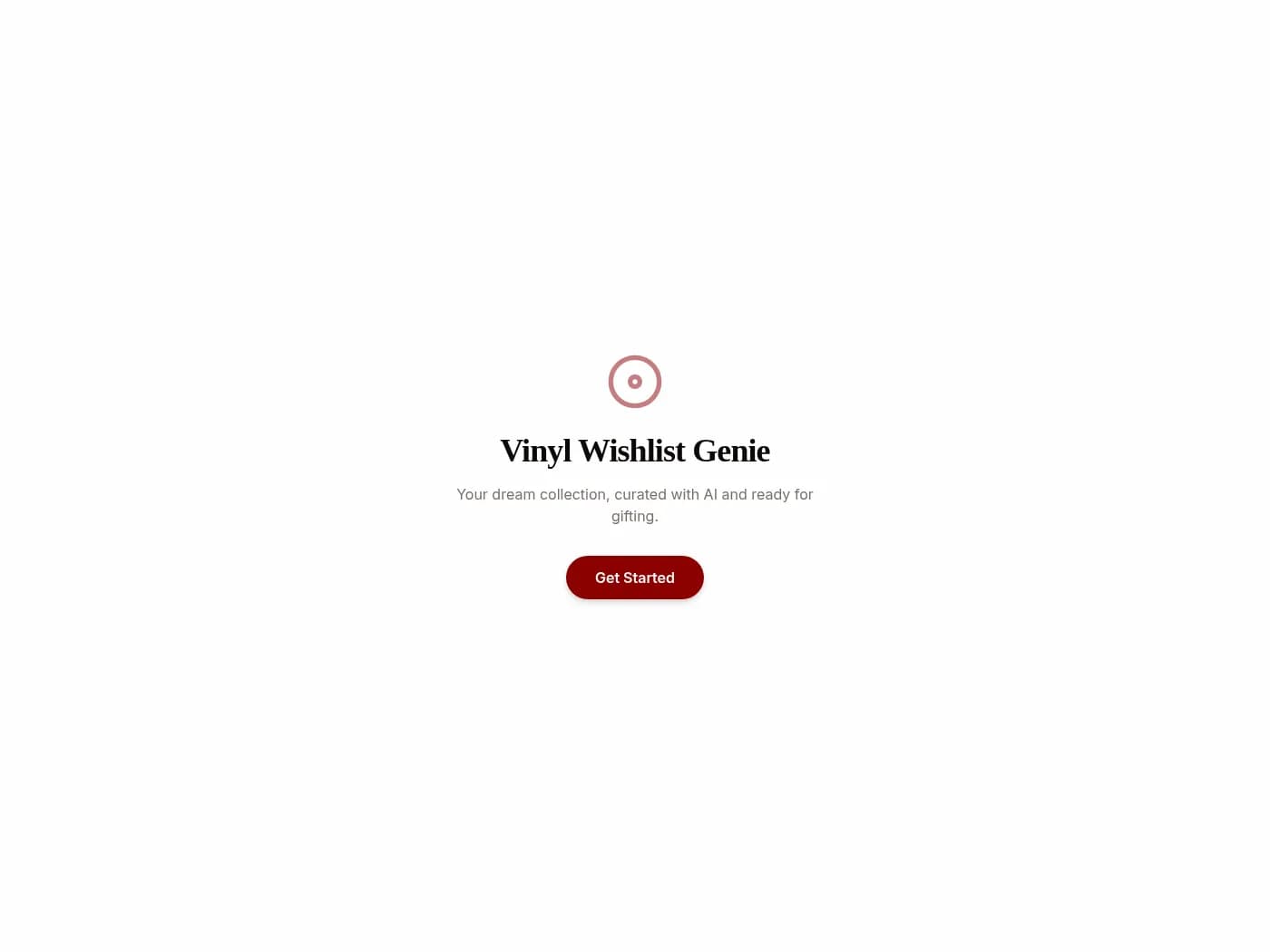 Vinyl Wishlist Genie