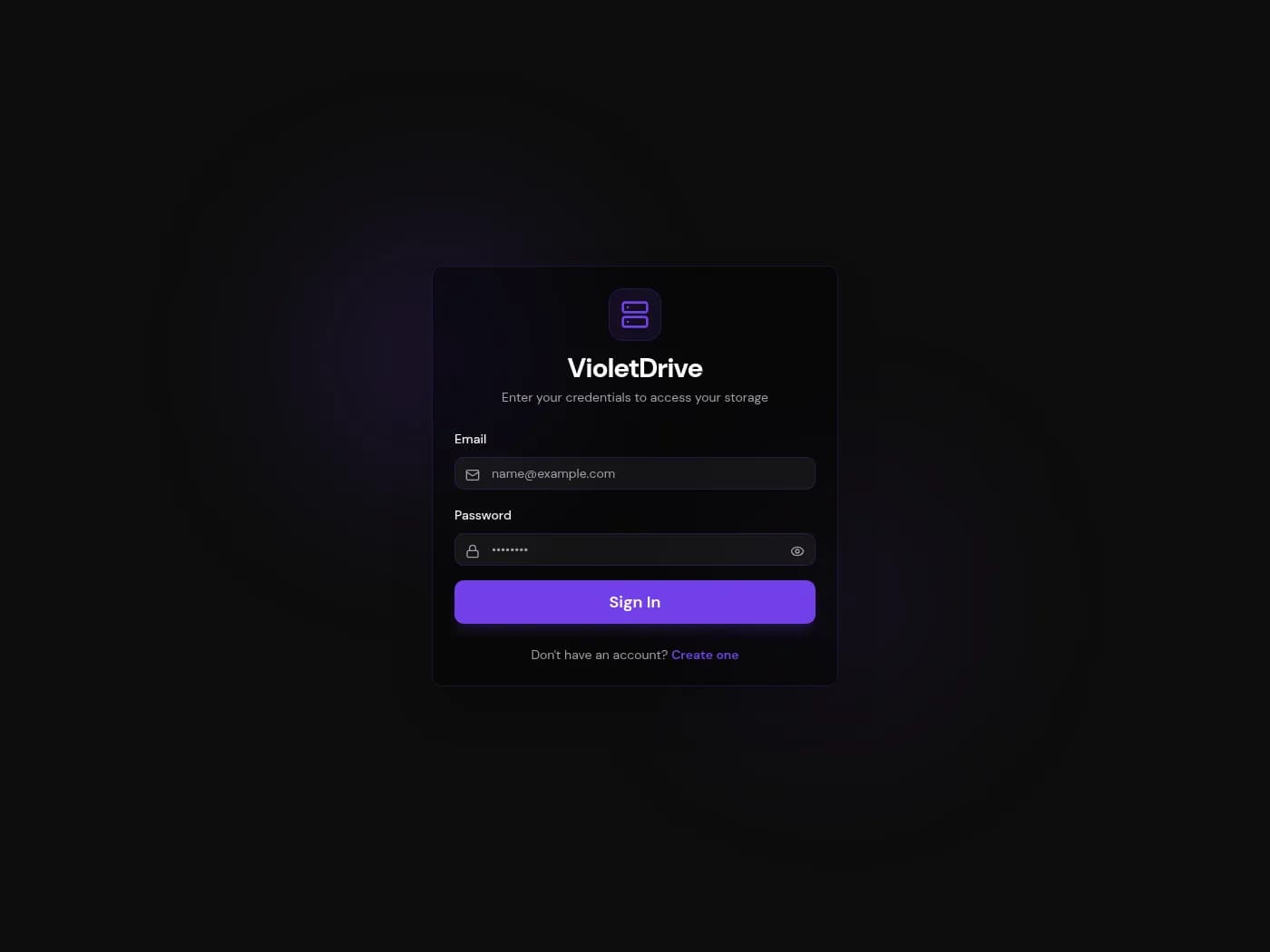 VioletDrive Cloud Storage