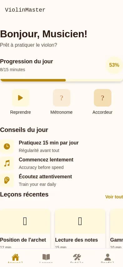 ViolinMaster App