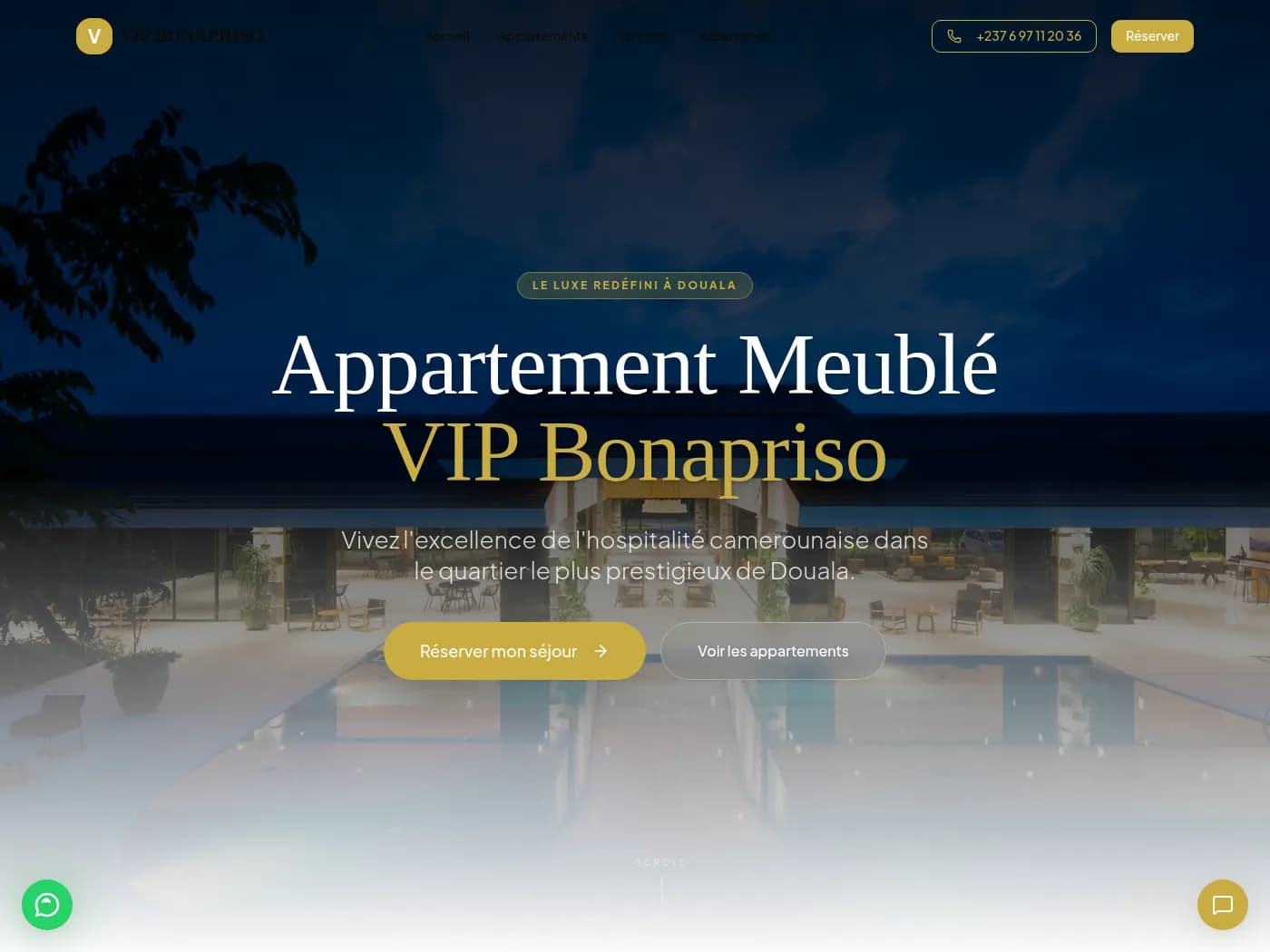 VIP Bonapriso Hotel Demo