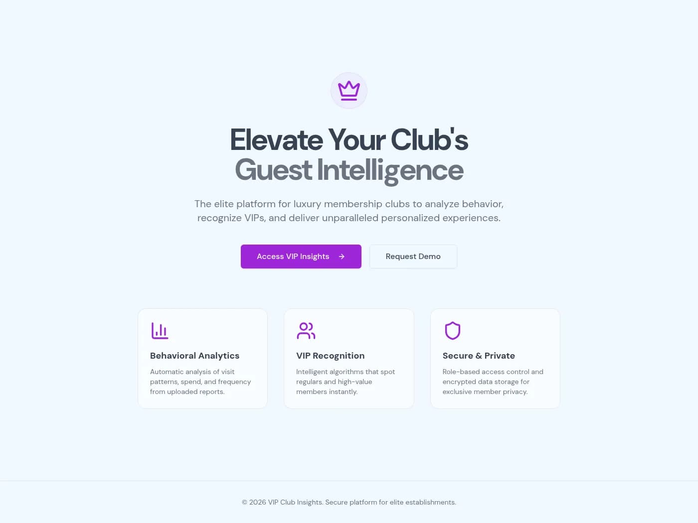 VIP Club Insights