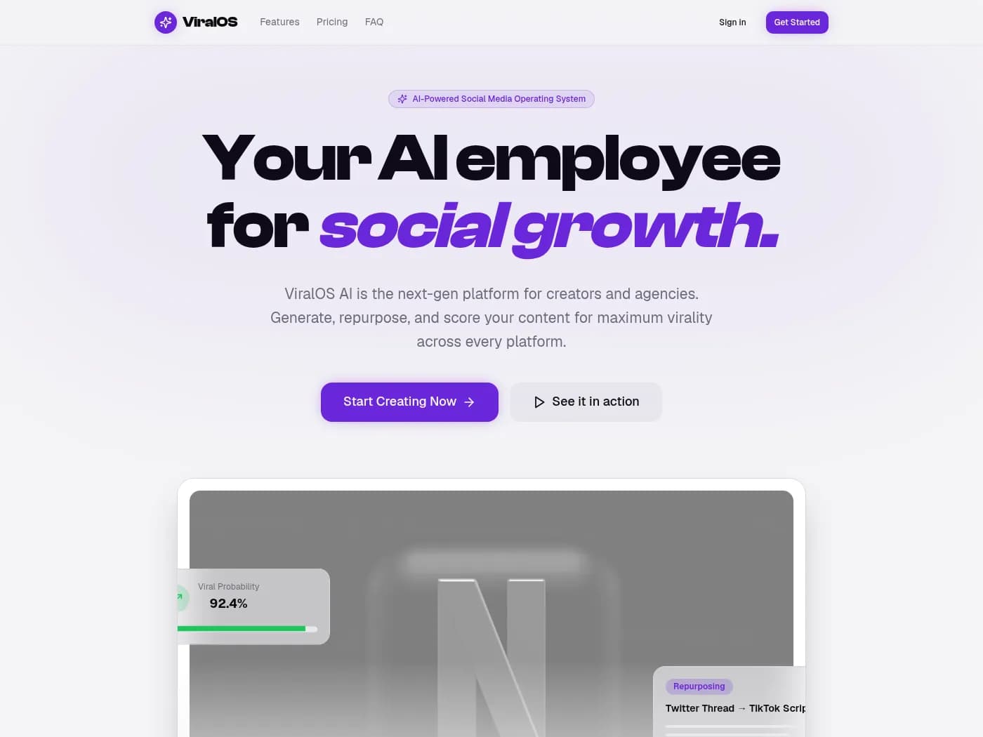 ViralOS AI Platform