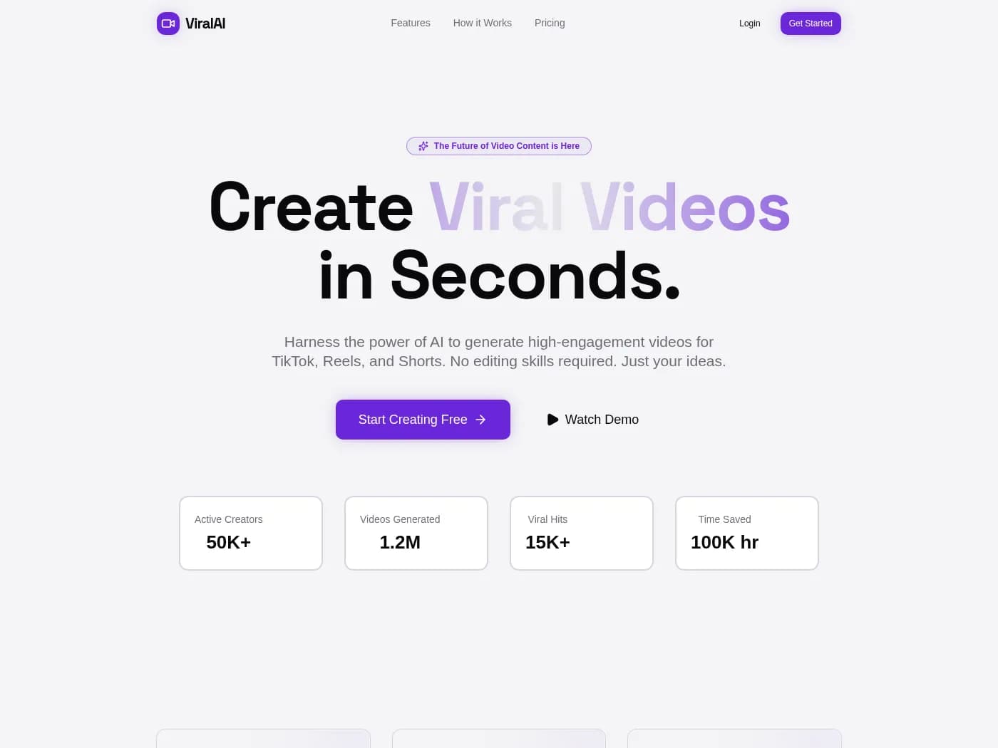 ViralAI Video Maker
