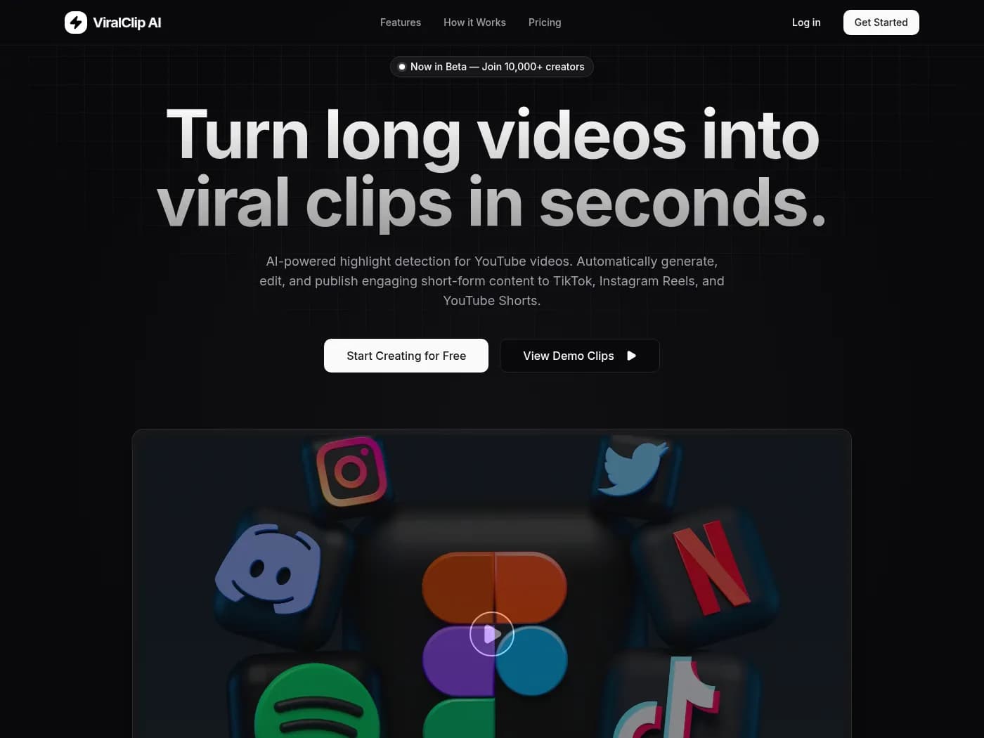 Viral Clip AI Generator