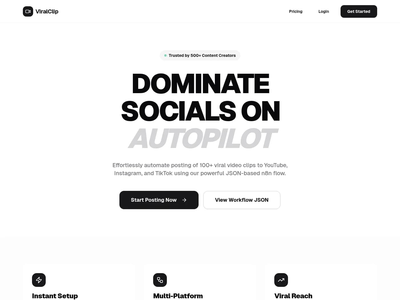 ViralClip Autopilot