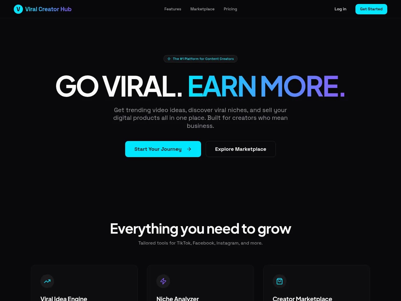 Viral Creator Hub