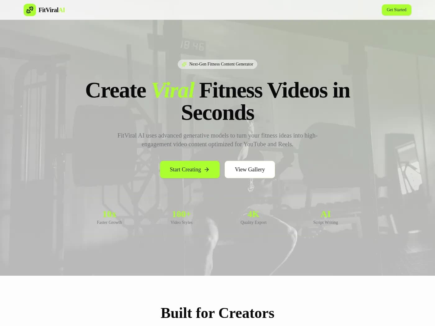 Viral Fitness Video
