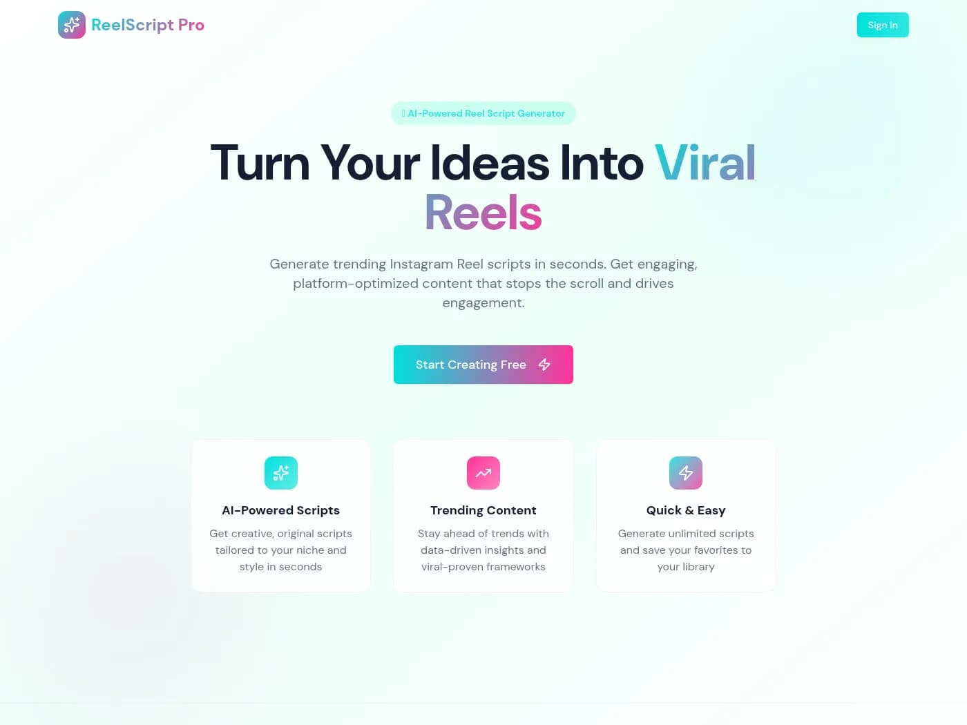 ReelScript Pro