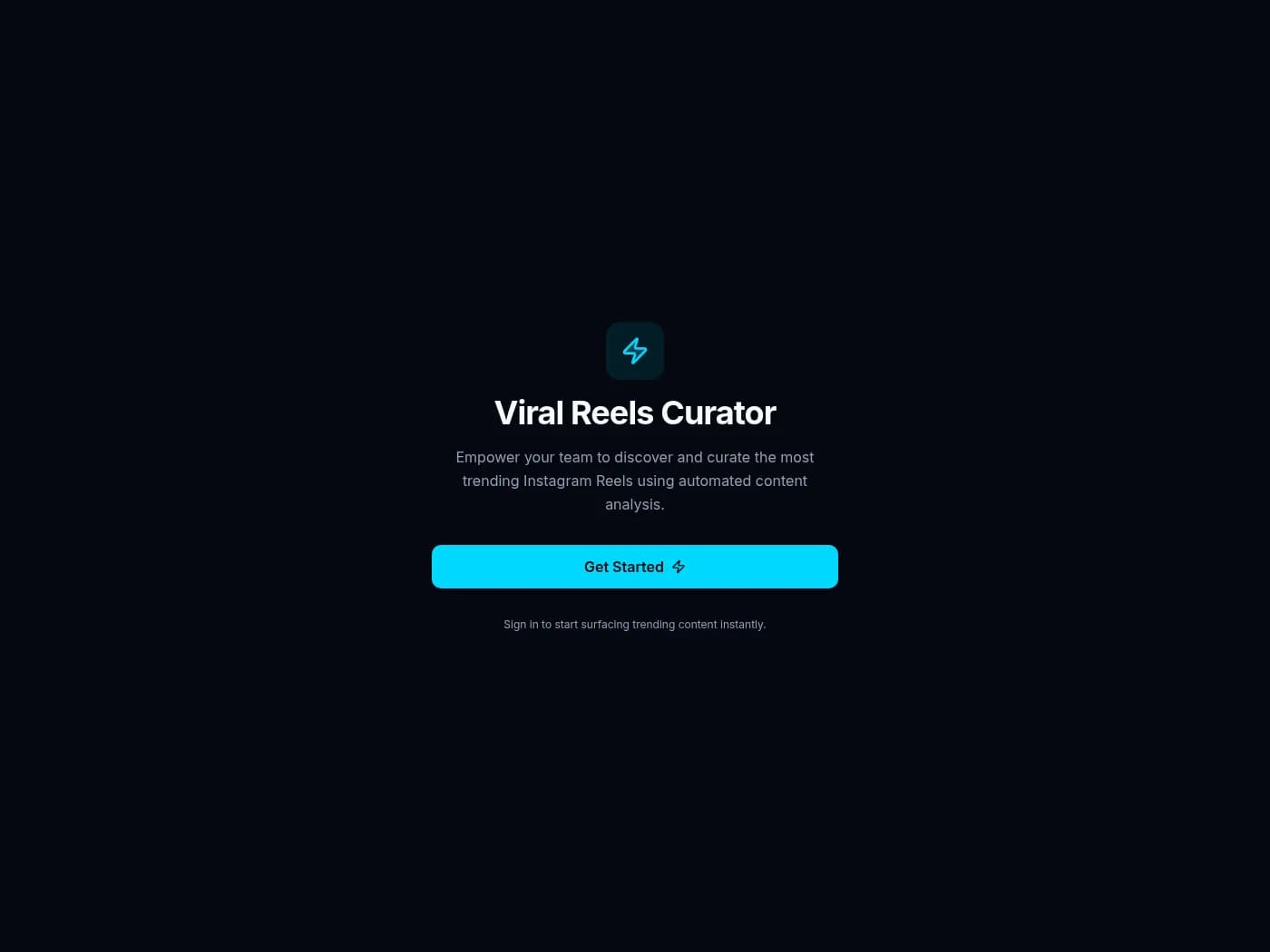 Viral Reels Curator