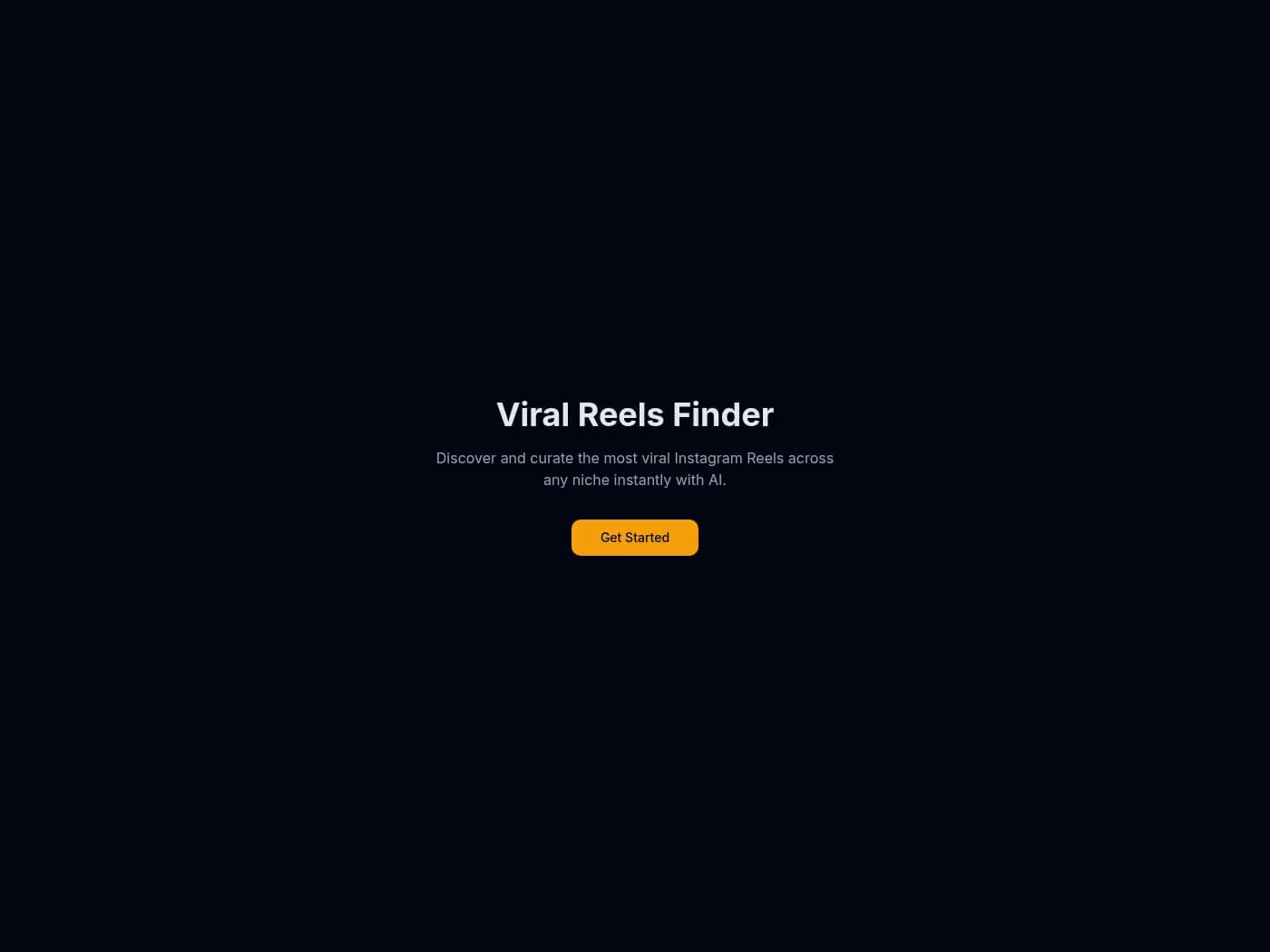 Viral Reels Finder
