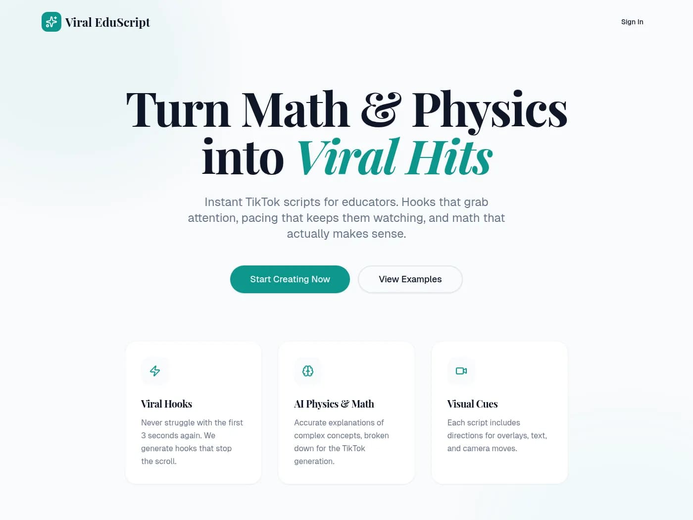 Viral EduScript