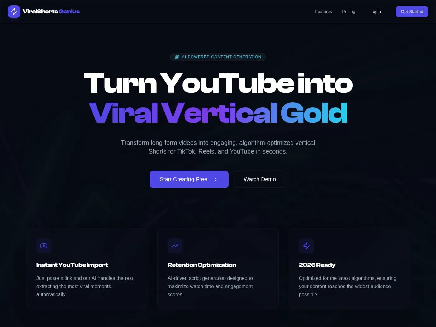 ViralShorts Genius