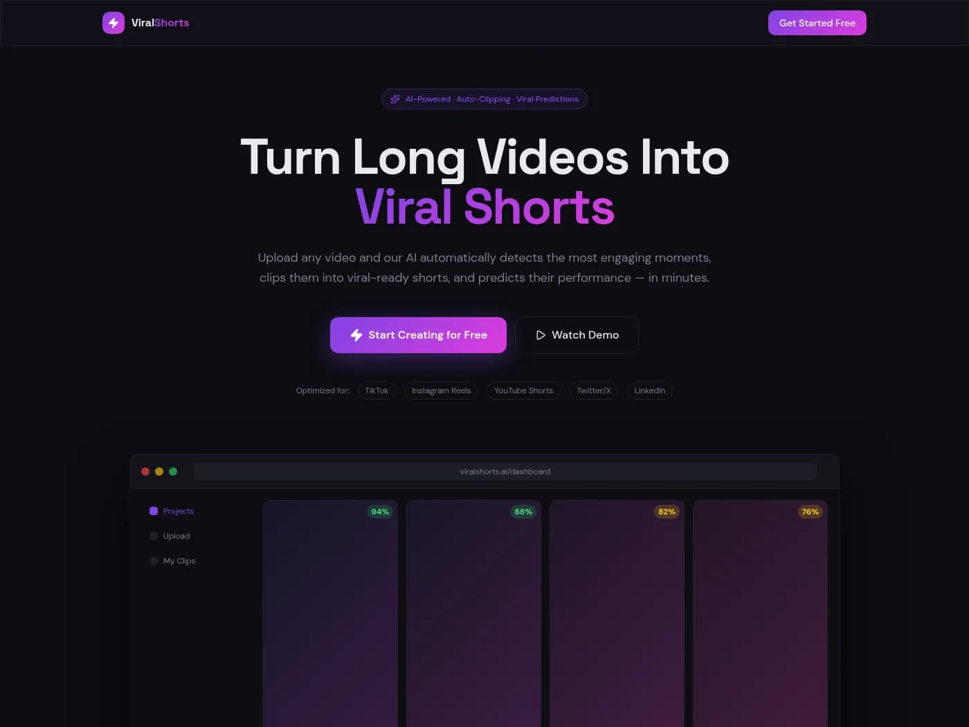 Viral Shorts Maker