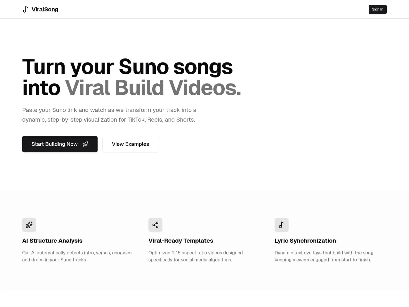 Viral Song Builder