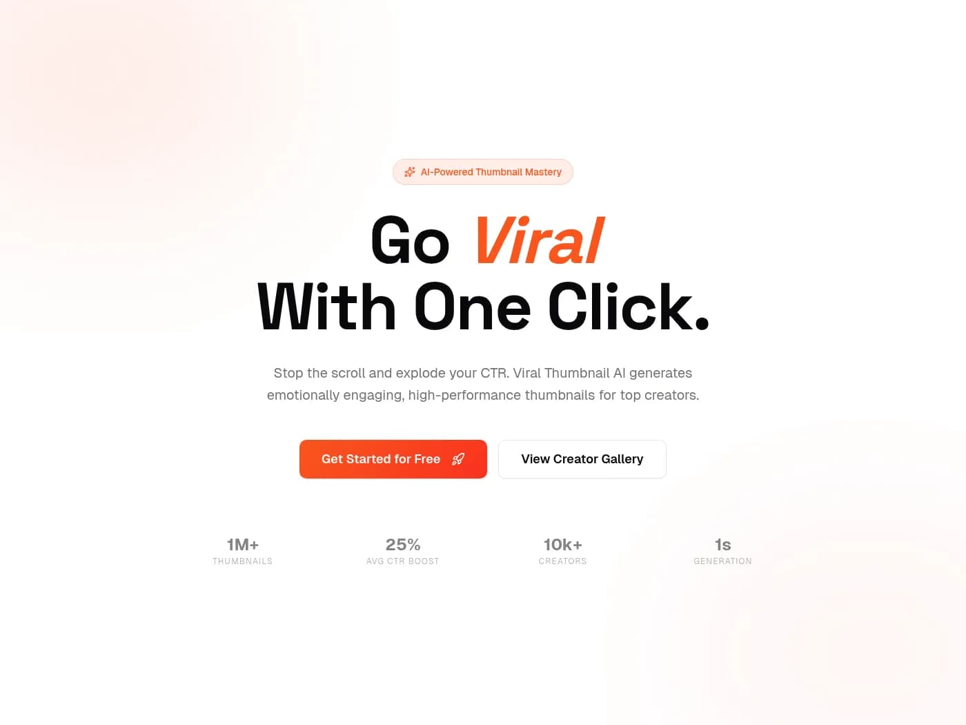 Viral Thumbnail AI