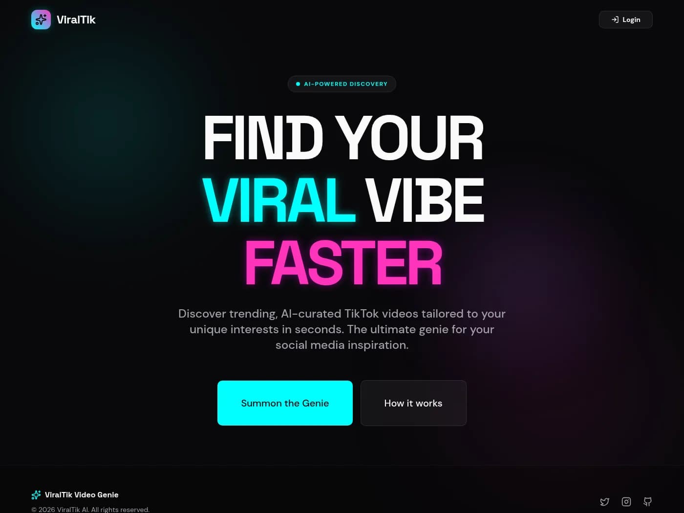 ViralTik Video Genie