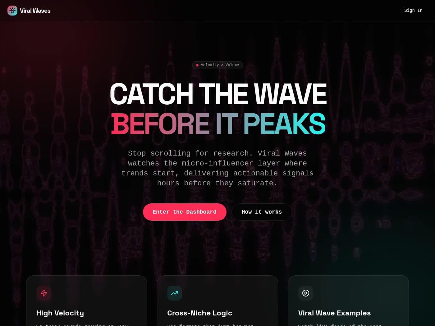 Viral Waves