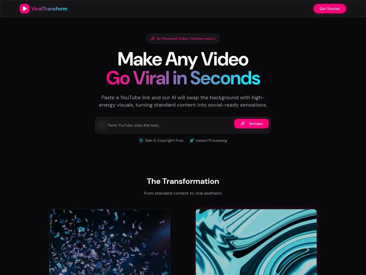Viral Video Transformer