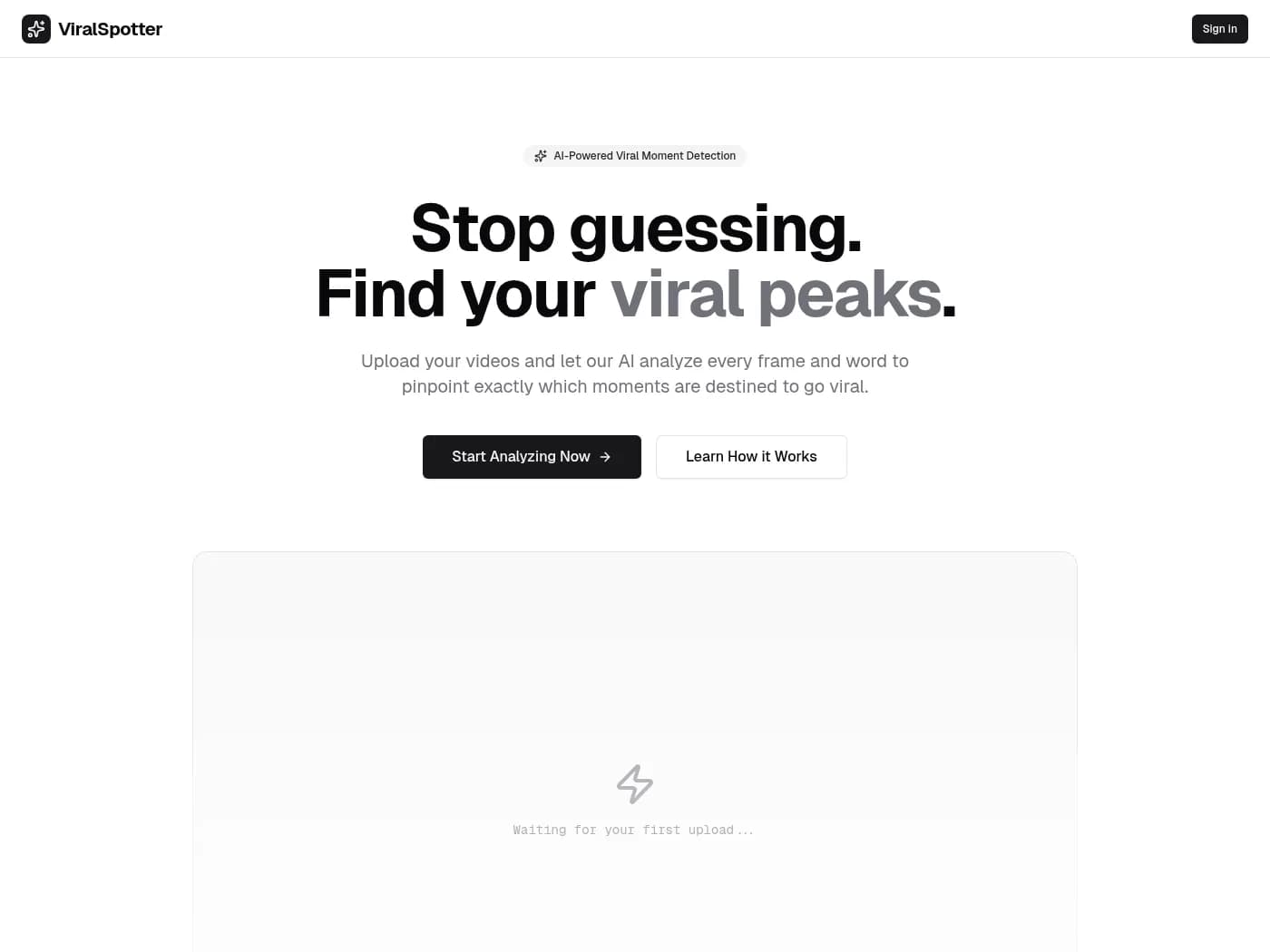 Viral Video Spotter