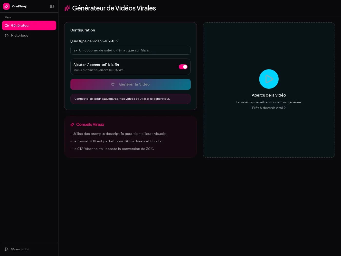 Viral Video Generator