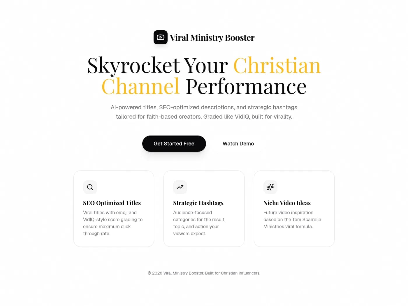 Viral Ministry Booster