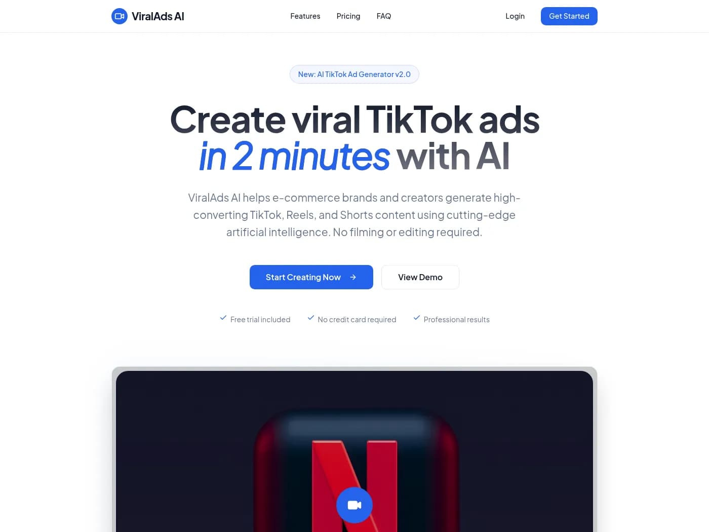 ViralAds AI Studio