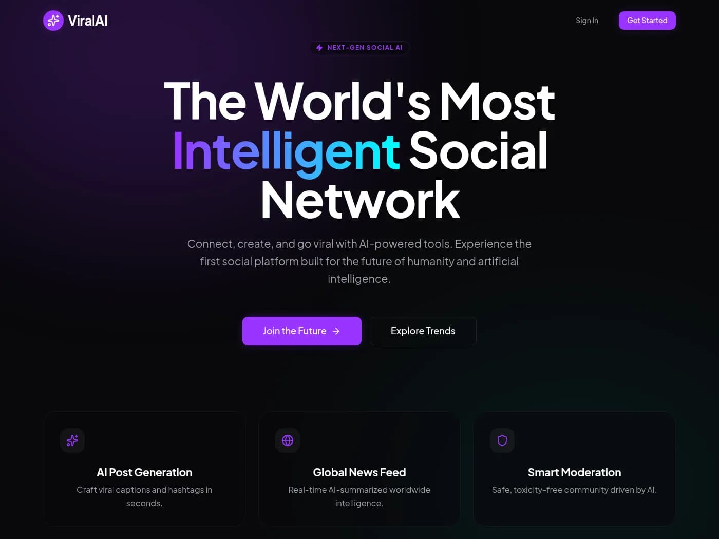 ViralAI Social Network
