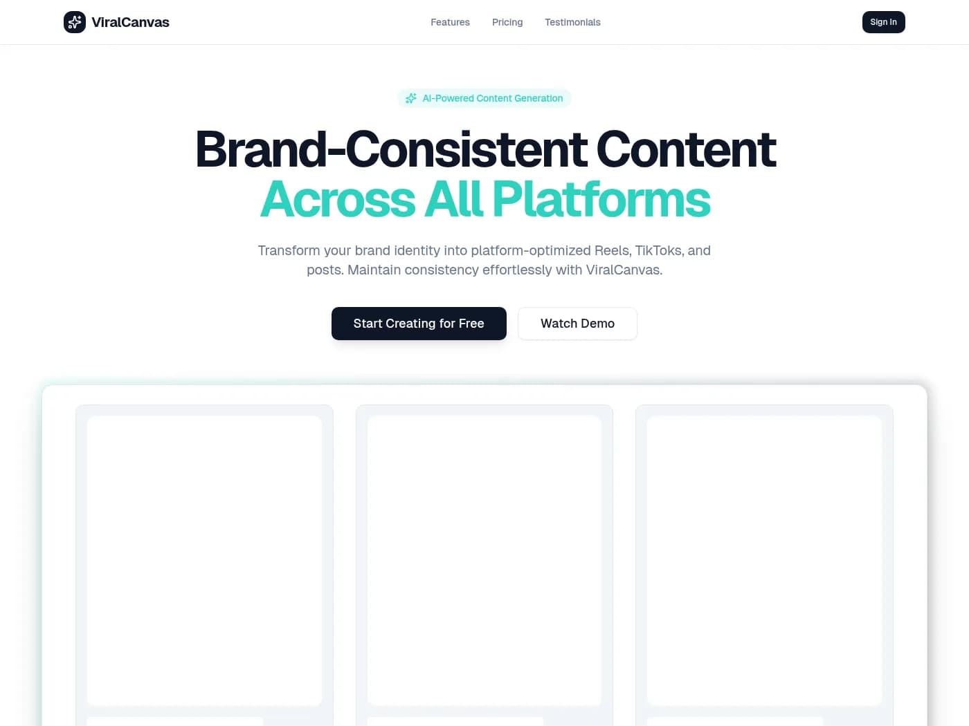 ViralCanvas Studio