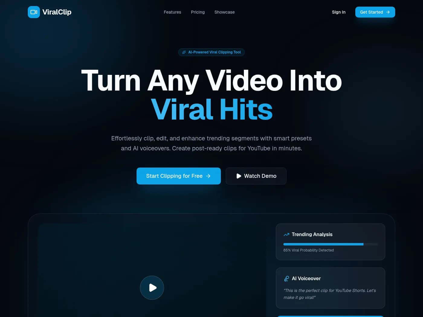 ViralClip AI Studio