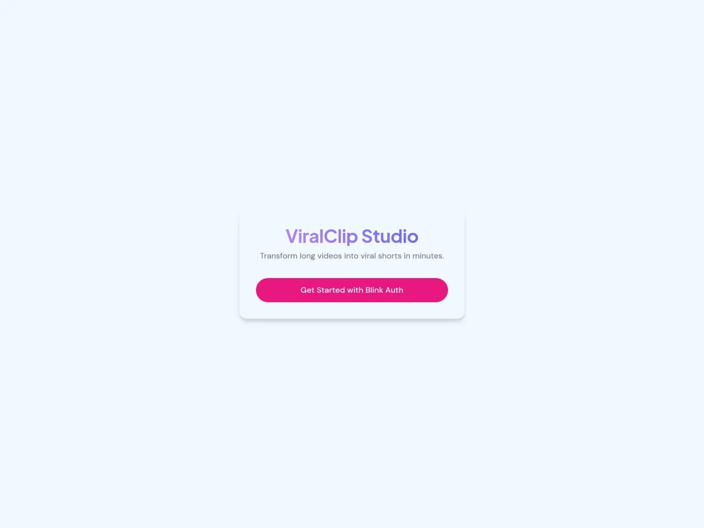 ViralClip Studio