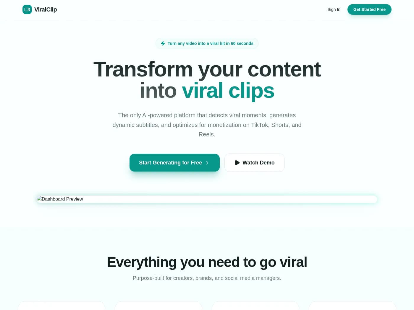 ViralClip Studio