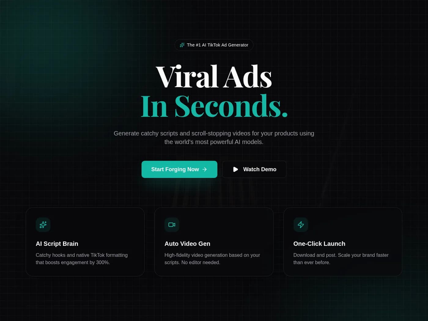 ViralForge AI Ads Maker
