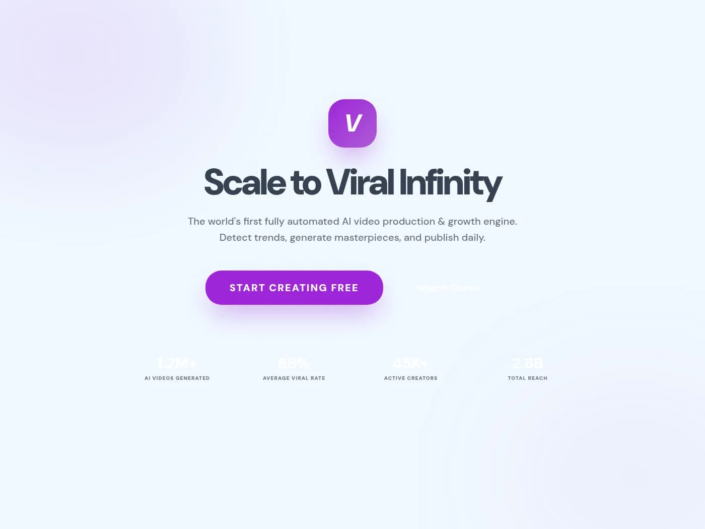 ViralInfinity AI Studio