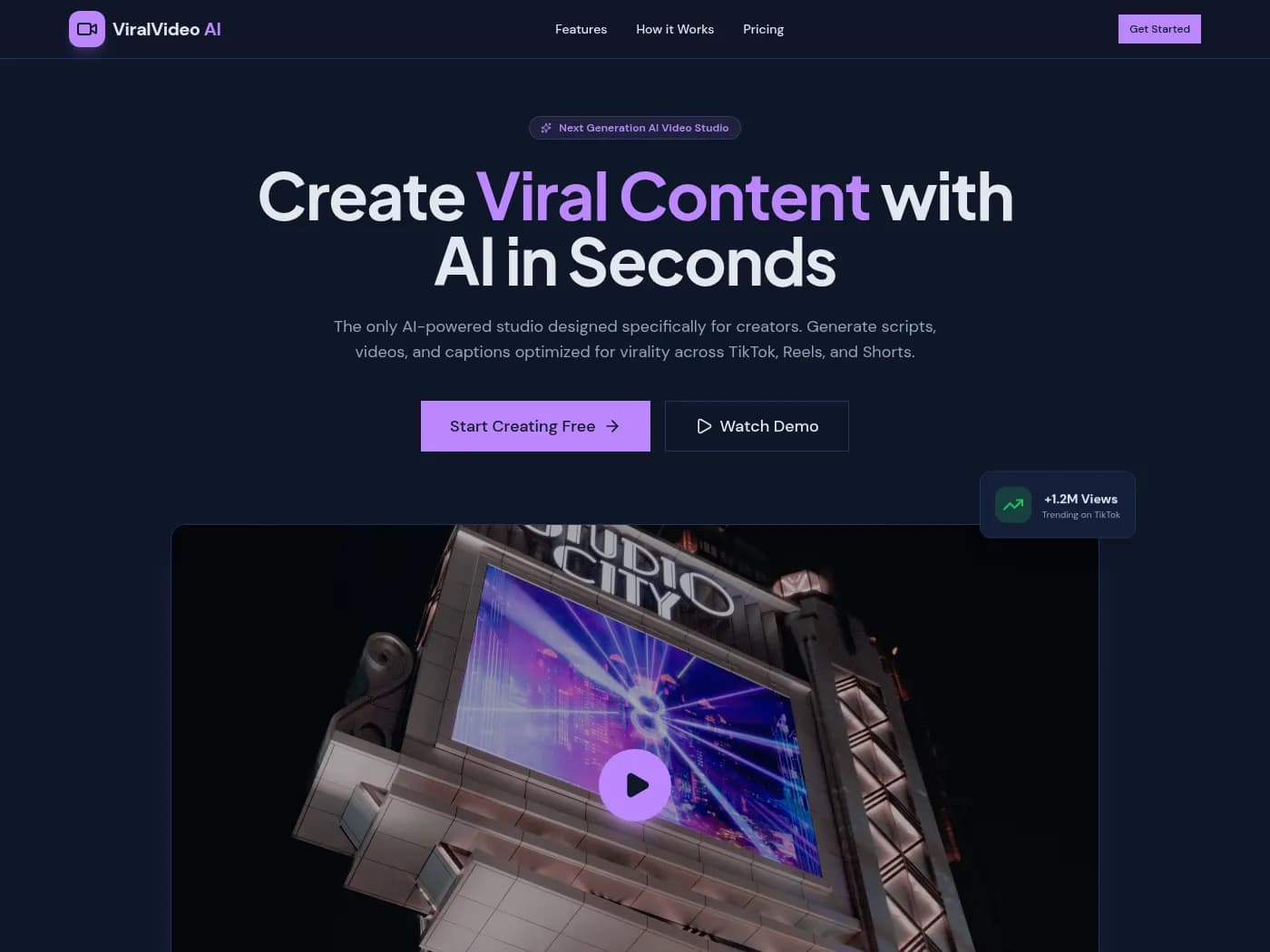 ViralVideo AI Studio