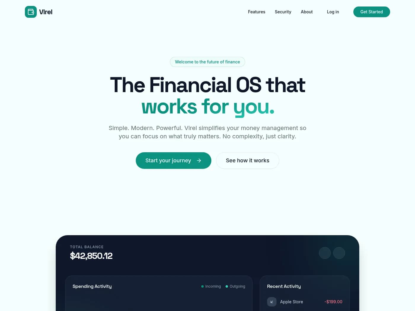 Virel Finance OS