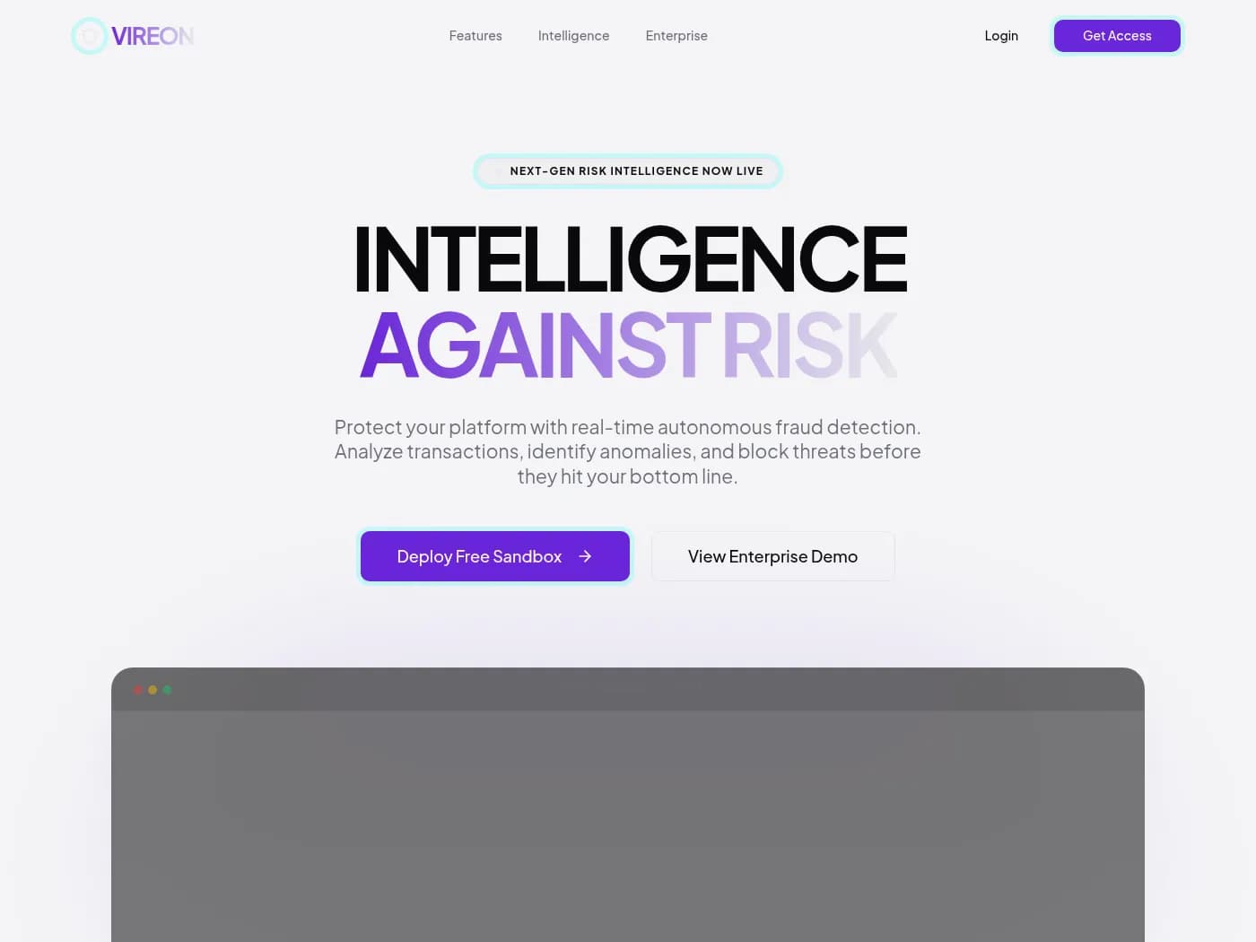 Vireon Risk Intelligence