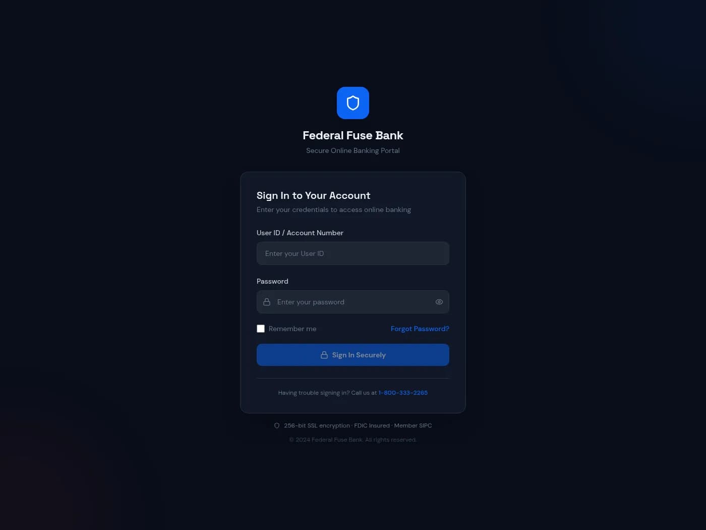 Virtual Bank Experience