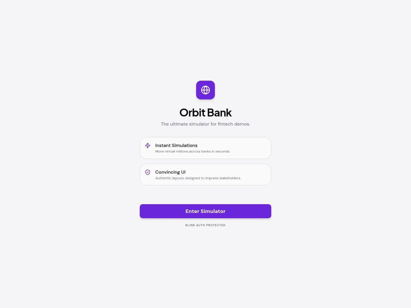 Virtual Bank Simulator