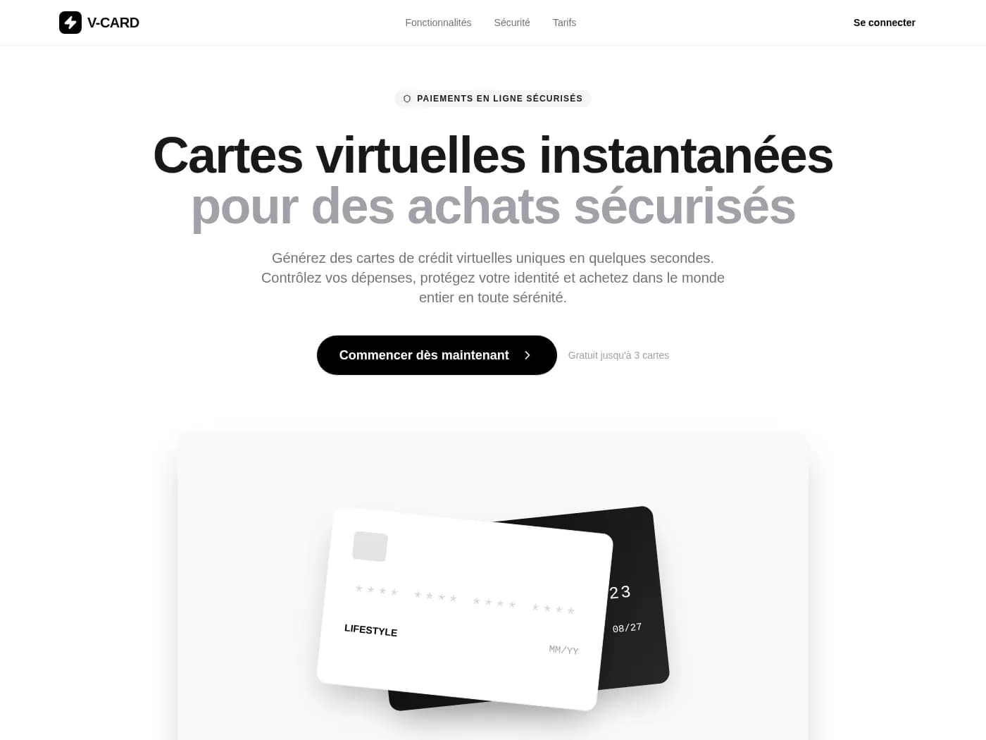 Virtual Card Creator