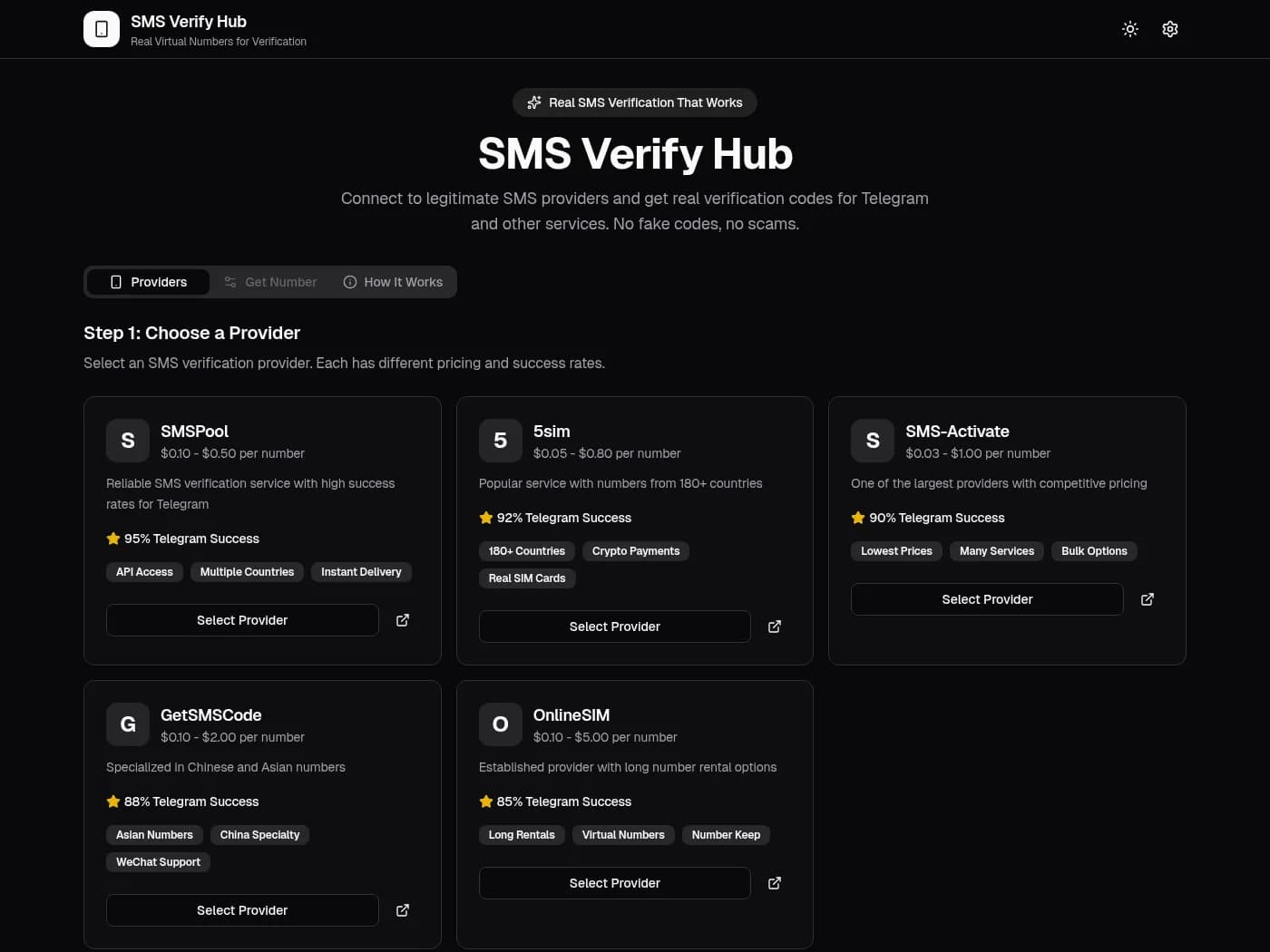 Virtual Number Generator Hub