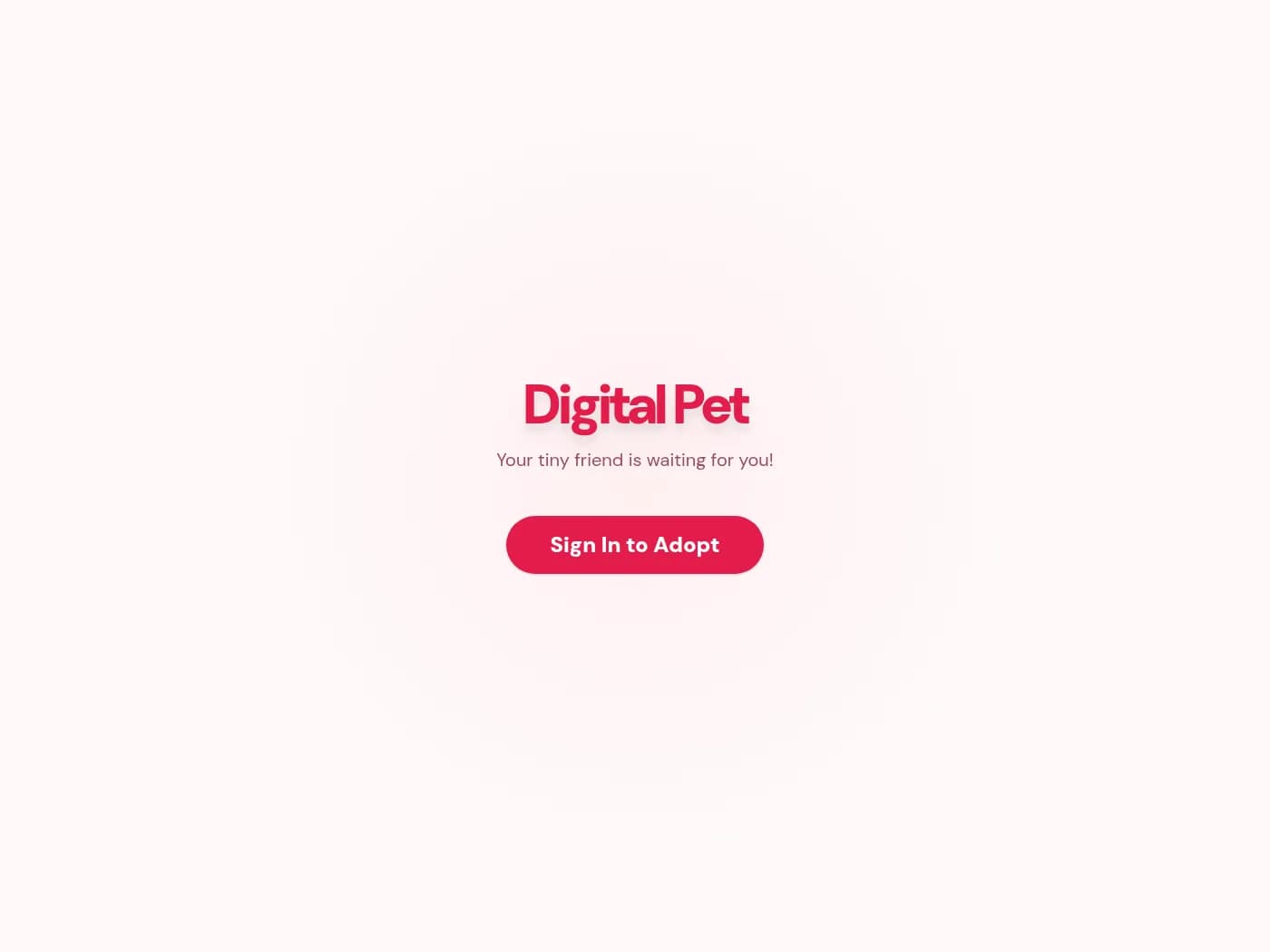 Digital Pet Companion