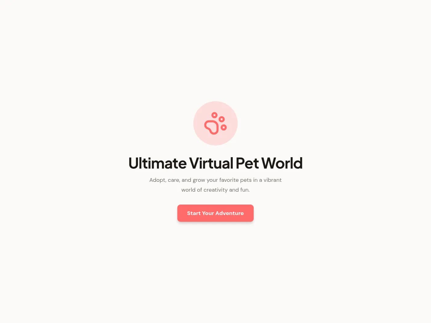 Ultimate Virtual Pet World
