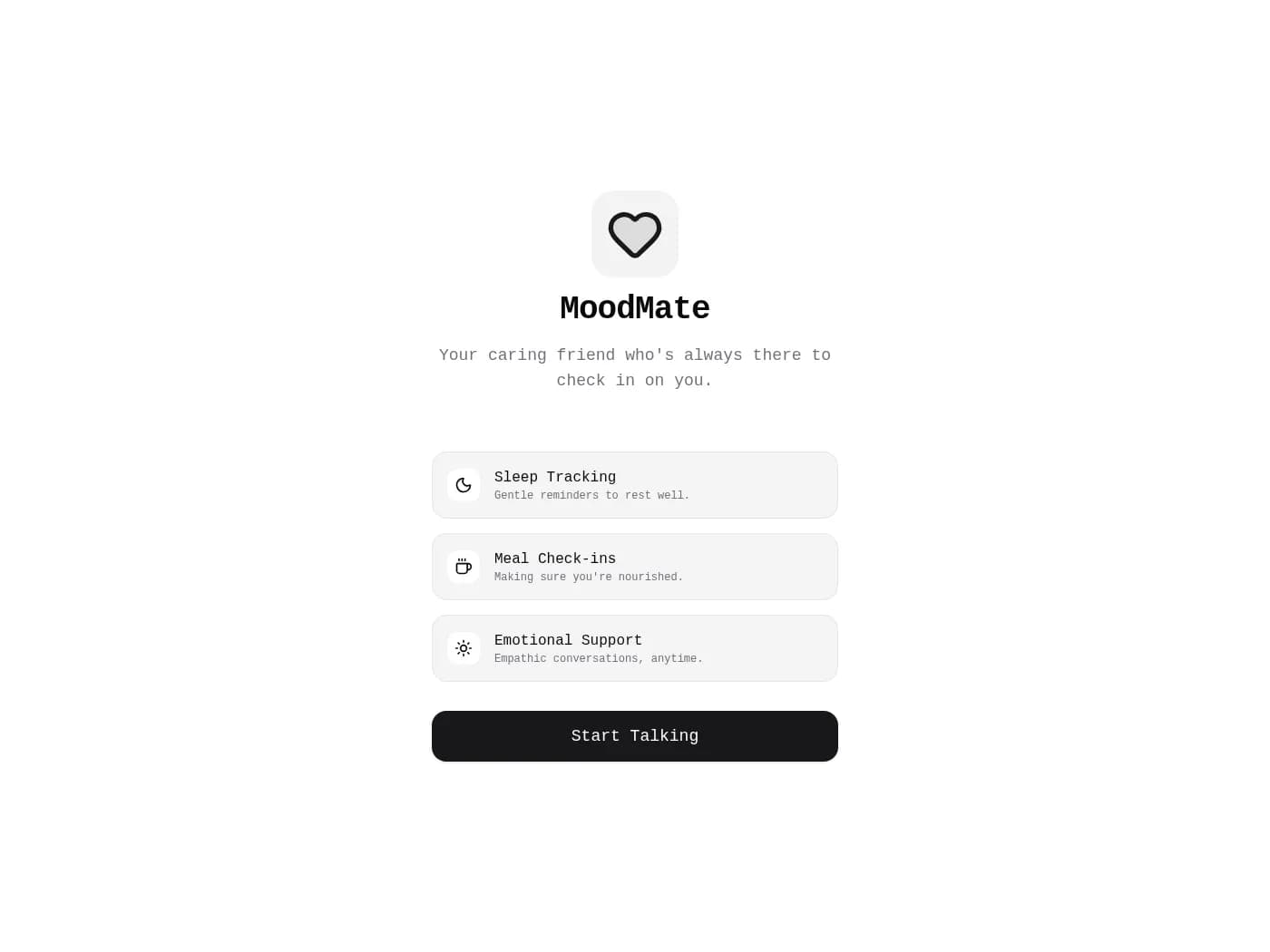MoodMate App