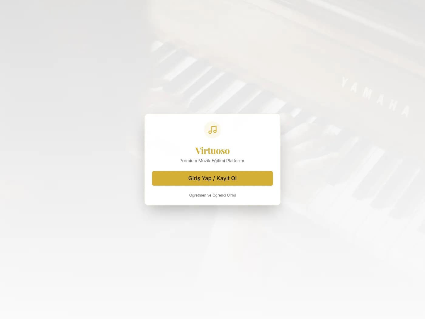 Virtuoso Teacher Dashboard