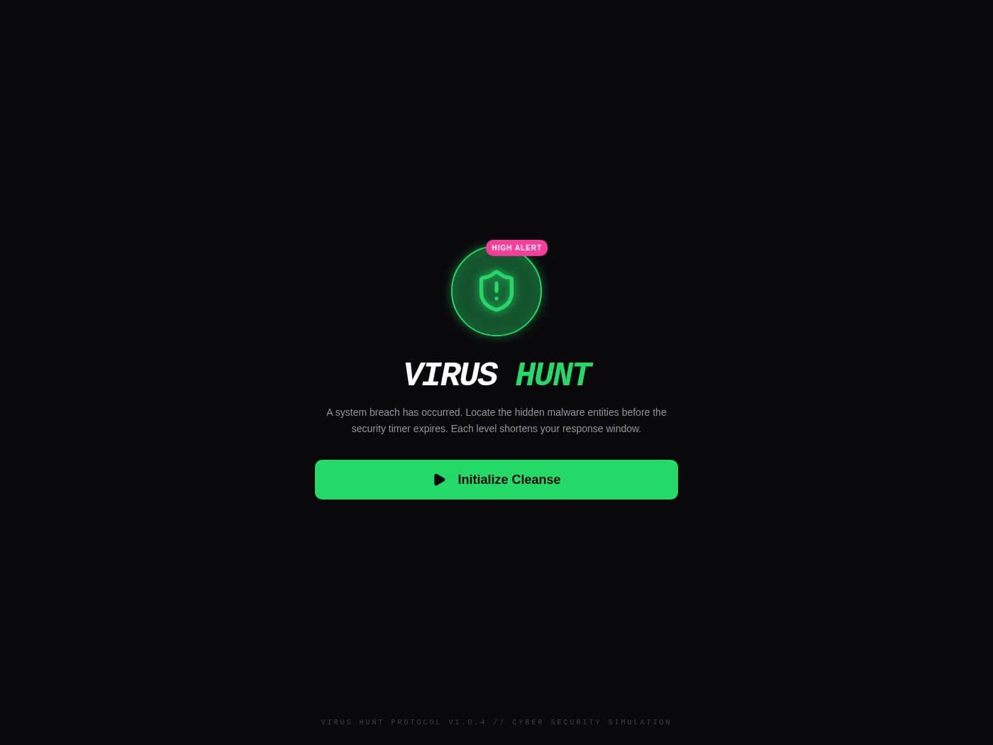 Virus Hunt Game