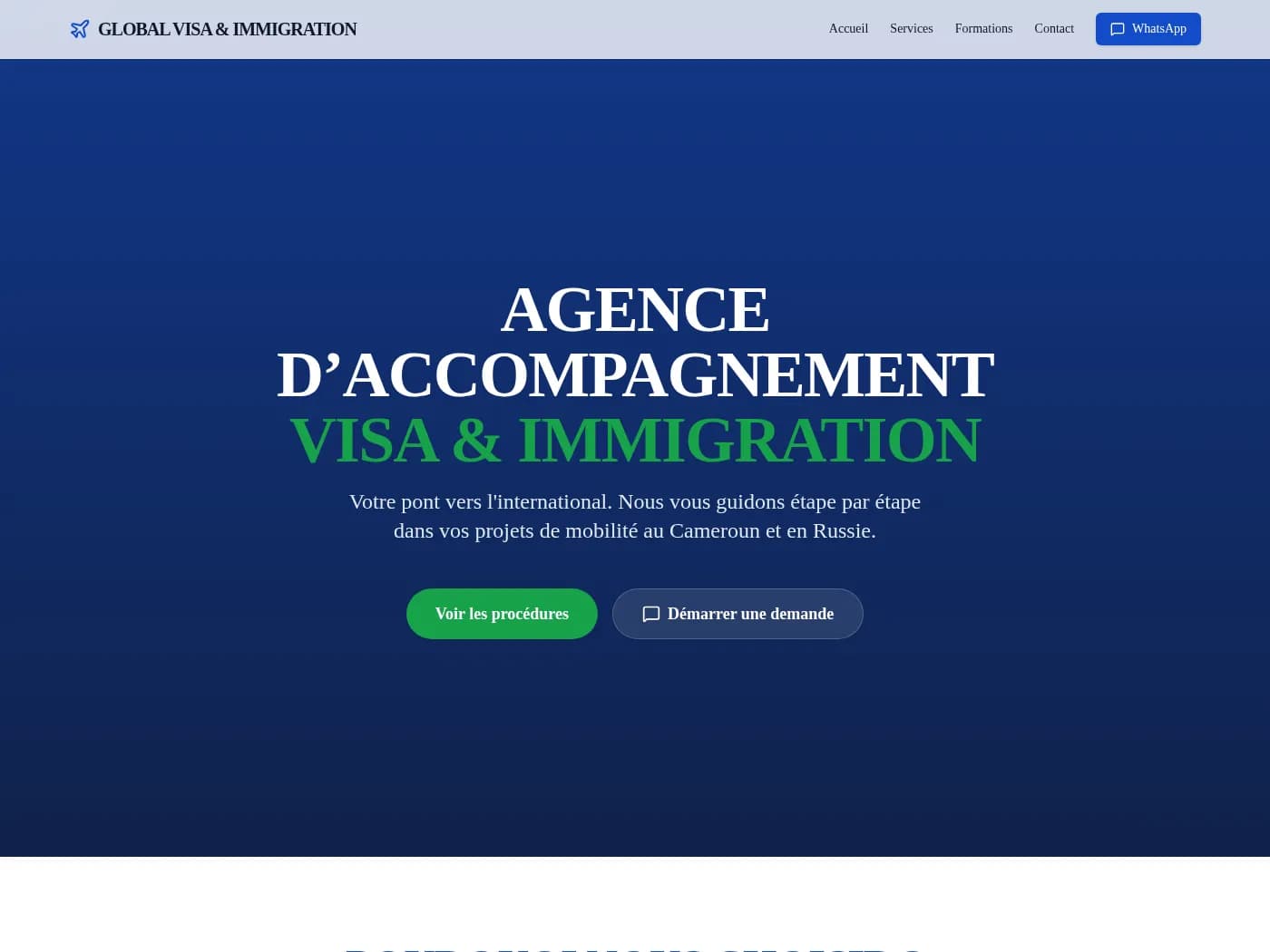 Visa Agency Hub