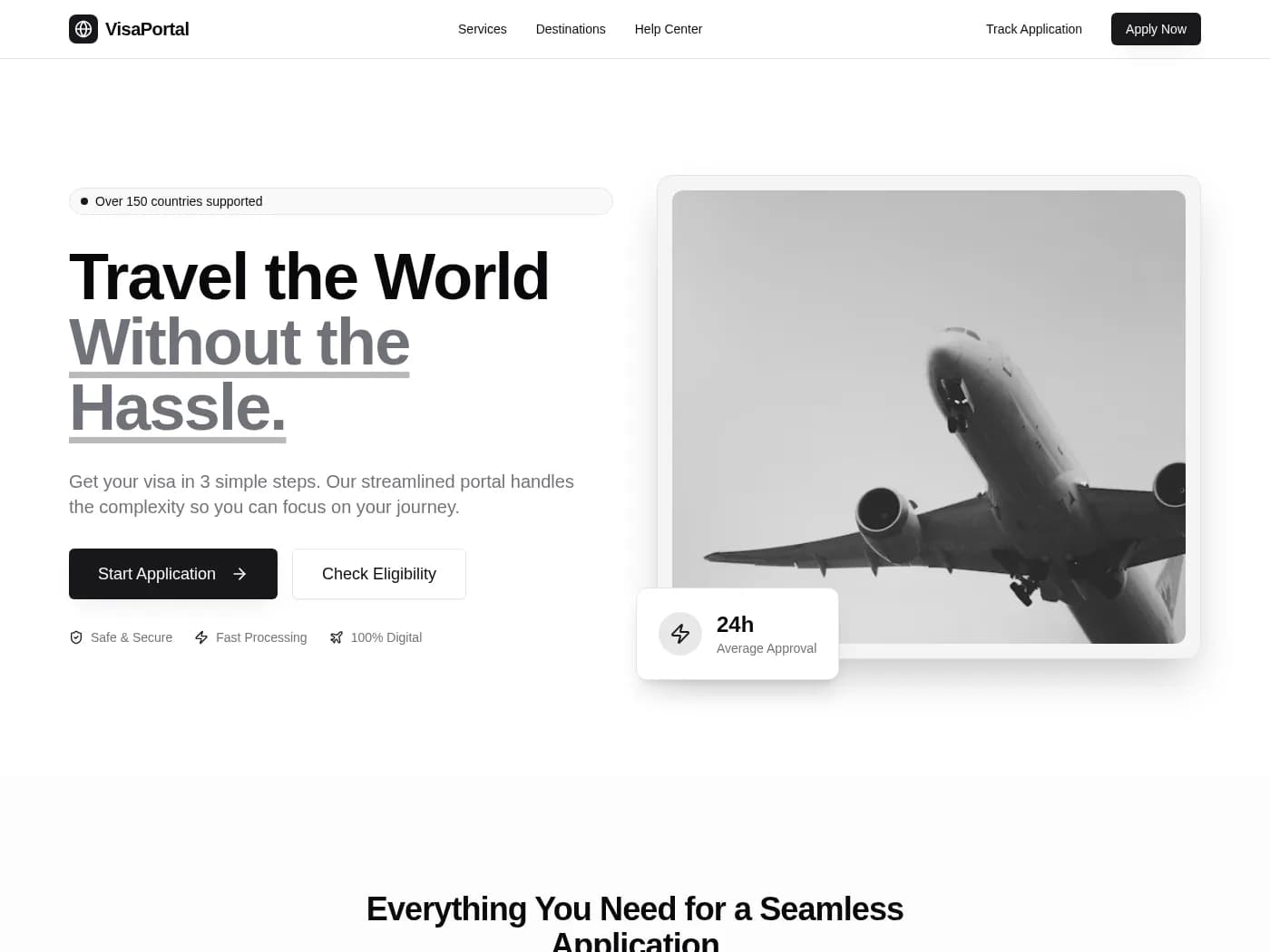 Visa Application Portal