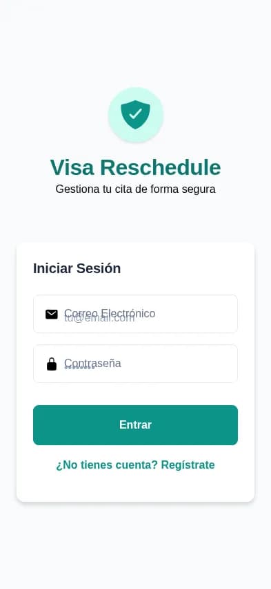 US Visa Reschedule App